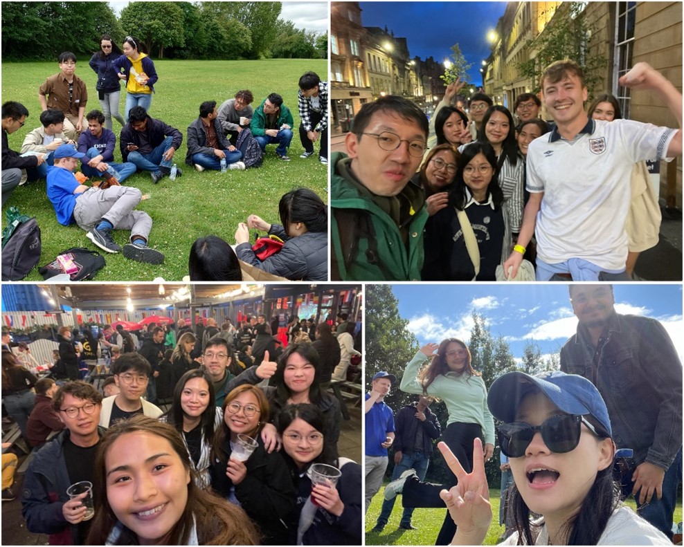 PolyU HKCC - 學院動態 - 學生參加2023-24國際暑期學習計劃 (UNN) 遠赴英國紐卡素 2024-08-15