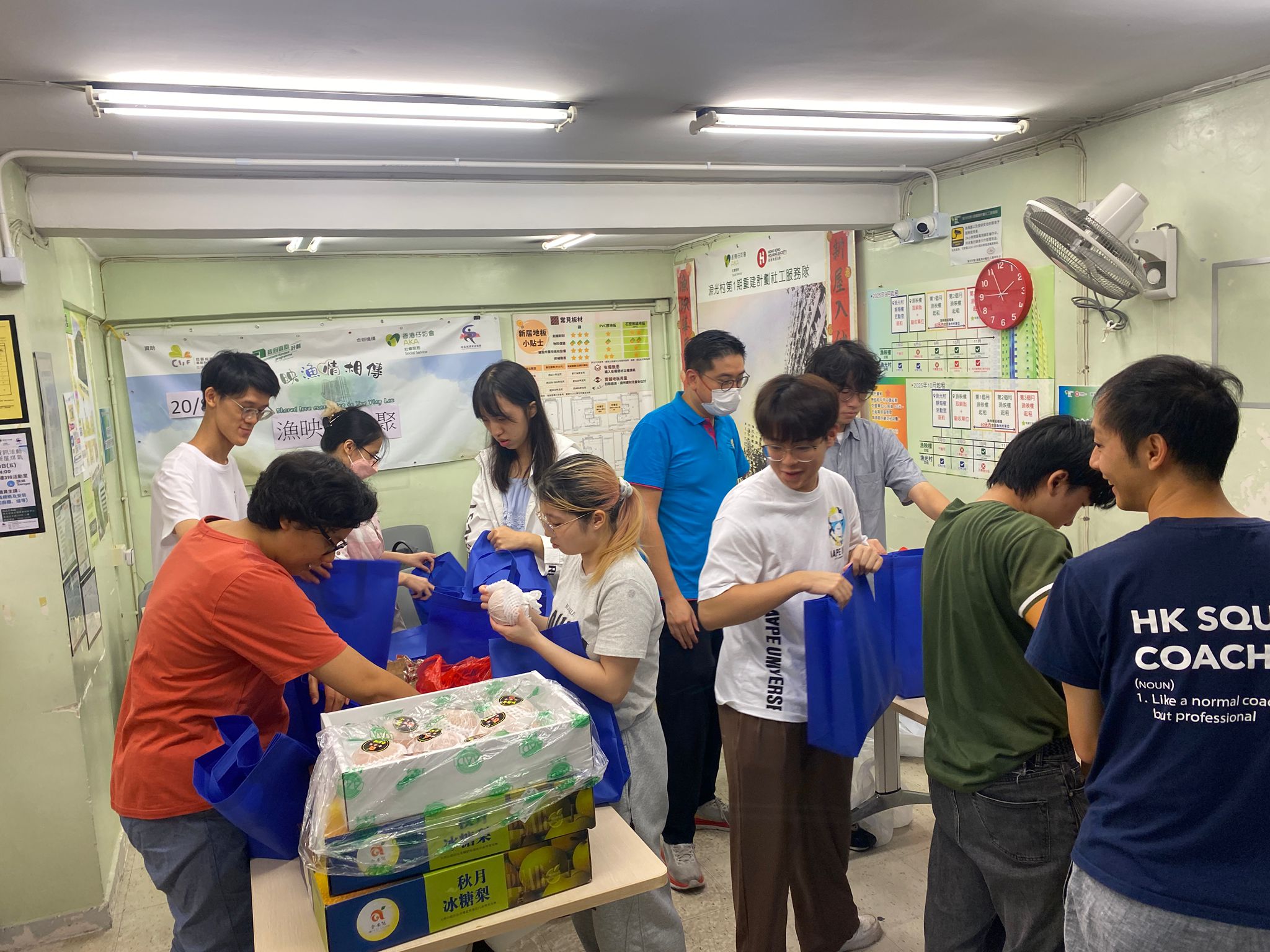 PolyU HKCC - What’s Happening - Community Service in Yue Kwong Chuen ...